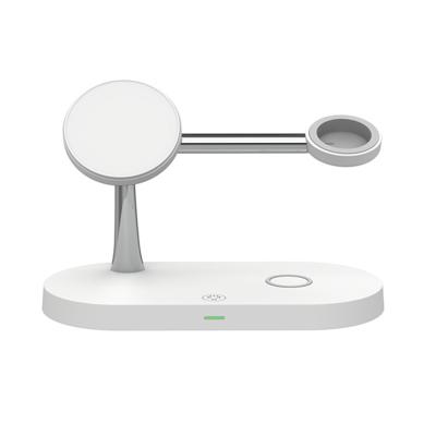 Cina Caricabatterie wireless da 15W Max 4 in 1 con illuminazione a temperatura di potenza e protezione completa in vendita