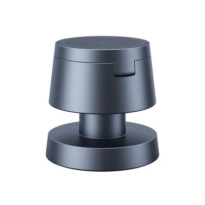 China Foldable Design 15W Wireless Charger with Magnetic Force 9V 2A/9V 3A Input Black and Pink 391g Weight for sale