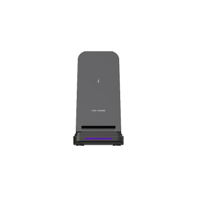 Cina 5W Max Power Compact Wireless Charger per la ricarica delle cuffie in nero bianco viola grigio in vendita