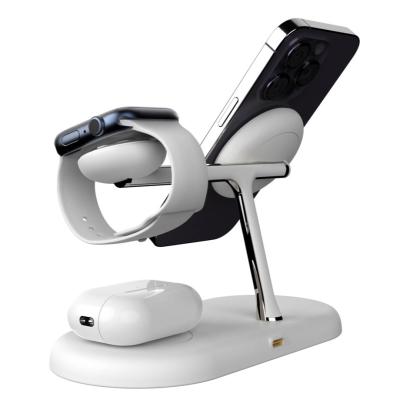 China T256 Carregador sem fio All In One Compatível com Samsung e Apple Frequência de trabalho 110-205KHz Entrada 12V/2.5A à venda