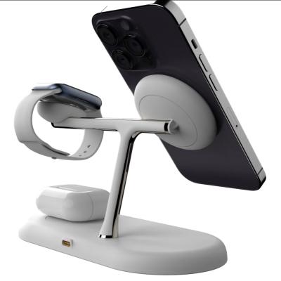 China T256 Carregador sem fio All In One Compatível com Samsung e Apple Frequência de trabalho 110-205KHz Entrada 12V/2.5A à venda