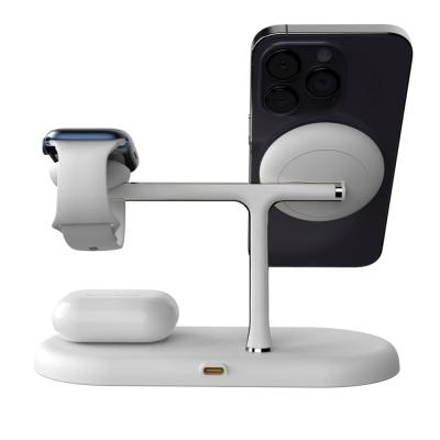China T256 Carregador sem fio All In One Compatível com Samsung e Apple Frequência de trabalho 110-205KHz Entrada 12V/2.5A à venda