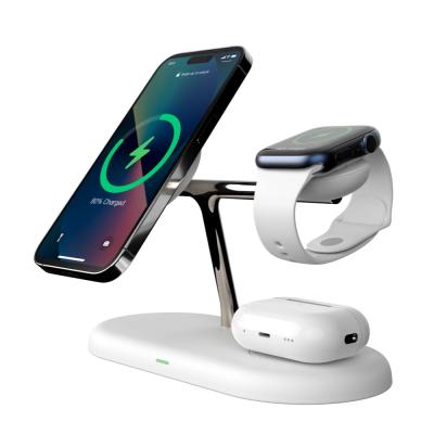 China T256 All-In-One-Wireless-Ladegerät kompatibel mit Samsung und Apple Arbeitsfrequenz 110-205KHz Eingang 12V/2.5A zu verkaufen