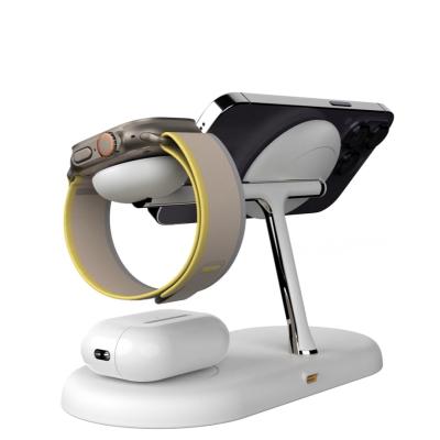 China T256 Cargador inalámbrico magnético con luz nocturna LED y interruptor táctil Distancia de carga 8 mm en venta