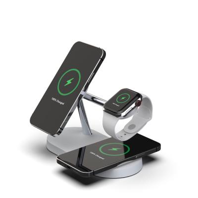 Cina Batteria di lunga durata 2W Night Light Wireless Charger per iPhone Bianco e Nero in vendita