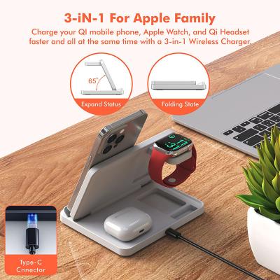 China 15W/10W Power Output A21 Apple And Samsung Charger With Led Indicator For Mobile Phone Watch And Earphone Charging Support for sale