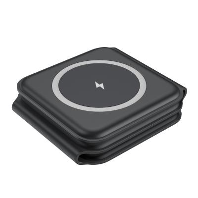 China W07C 15W Cargador inalámbrico tipo-C Mini diseño magnético para relojes y Airpods de carga rápida en venta