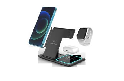 China 2025 New X455 Wireless Fast Charger 15W/10W/7.5W/5W Timess Efficient Mobile Phone Charging Bracket for sale