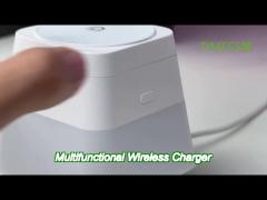 15W Output Power IPhone Multifunctional Wireless Charger With Foldable Design