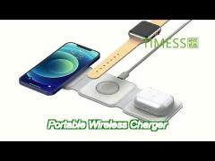 15w portable wireless charging pad charge for qi enabled devices lightweight at 180g