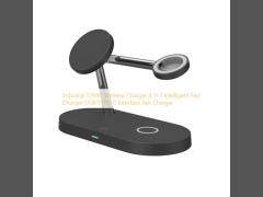 Industral T268C Wireless Charger 4 In 1 Intelligent Fast Charger USB/TYPE-C Interface fast Charger