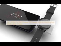 2025 Беспроводное быстрое зарядное устройство для часов T316 Поддержка Apple And Samsung Dual Interface Watch Charger