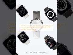 2025 Nieuwe T304-A Zink draadloze oplader ondersteuning opladen Apple And Samsung producten Dual Interface horloge oplader