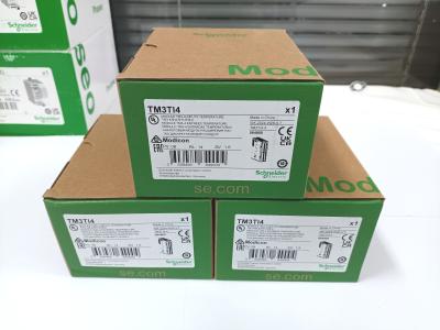 Cina TM3TI4 PLC Interface Module Schneider Analog Input Module Modicon TM3 4 Input Temperature Vitruccio 24V DC in vendita