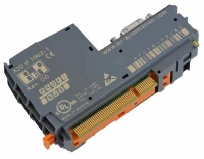Китай Электрическая изоляция X20IF1063 Коммуникационный модуль B&R 1x PROFIBUS DP V0 Slave PLC Изолированный продается