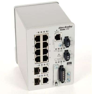 China Allen Bradley 1783-Bms10cgn Stratix 5700 Schakelaar 8 koper 10/100 poorten 2 Combo Te koop