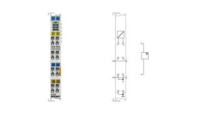 Κίνα 10 V 16 Bit EL4102 Beckhoff EtherCAT Τερματικό 2-Κανάλι Αναλογική έξοδος προς πώληση