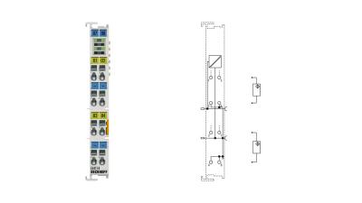 中国 EL4114 EtherCAT ベックホフライセンス 端末 4チャネル アナログ出力電流 20 MA 16 ビット 販売のため