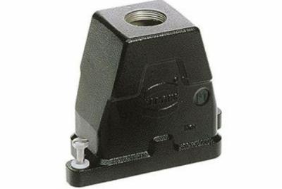 China 19400060410 Harting Conector Han 6HPR Hood Entrada superior M20 Cerradura de tornillo en venta