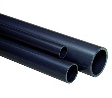 Cina Sistemi di tubazioni GF PVC-U PN16 DN63 Tubo rettilineo 4.7mm parete x 5M certificato ISO 9001 alta pressione, resistente alla corrosione per applicazioni industriali e municipali in vendita