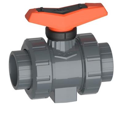Cina GF 375 Valvola a sfera PVC-U/EPDM ASTM D20 D32 Certificata in vendita