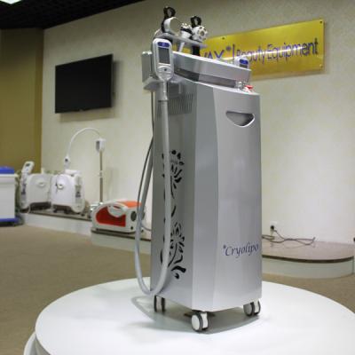 China 2016 newest!CE approval cryolipolysis beauty equipmet with 2 cryo handle 1 cavitation 2 RF for sale