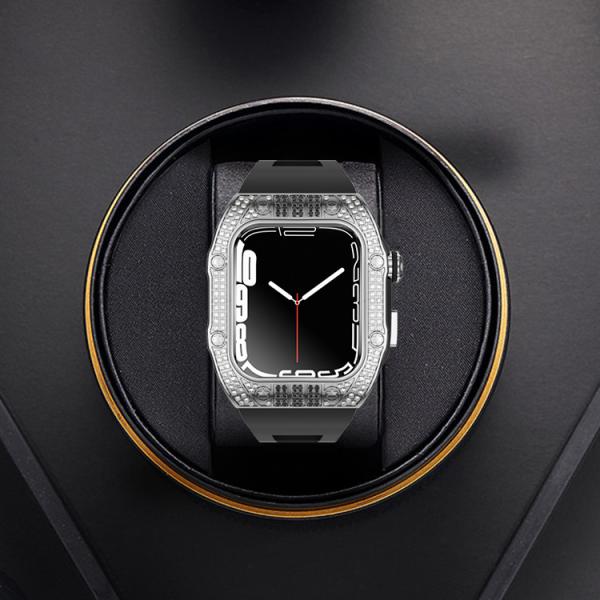 Quality OEM ODM Luxury Apple Watch Case 45mm Full Body Protection 22.7g for sale