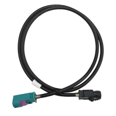 Cina FAKRA coassiale durevole HSD LVDS 4 Pin Cable, femmina diritta di HSD a cavo maschio in vendita