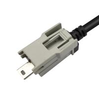 China Data Transfer HSD Cable Assembly Code H Connector To Mini B USB Plug For Car for sale