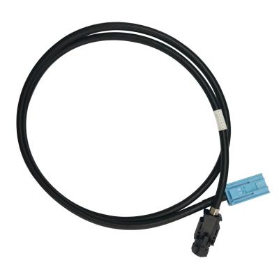 China HSD 4 Pin Black Connector To Auto LVDS GVIF Extension Cord Adapter For HONDA for sale