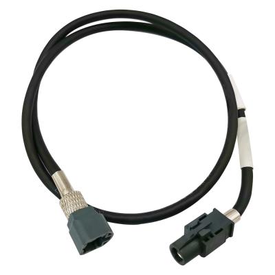 China Código de alta velocidade de G da transmissão do Pin LVDS do conjunto de cabo 4 do cinza HSD do carro à venda
