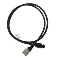 China Black Dashboard HSD Cable Assemblies , A Code 4 Pin HSD USB Interface Cable for sale