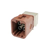 China F Code Mini Fakra Connector 4 Pin Right Angle PCB Mount For GPS for sale