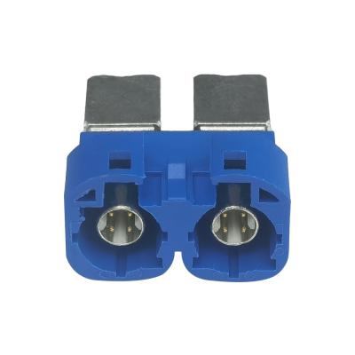 China Automotive Right Angle Double HSD Connector C Code For PCB Mount for sale