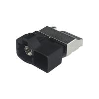 China High Speed HSD Connector Automotive Plug Right Angle 4+4 Pin PCB Mount for sale