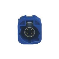 China Code C FAKRA HSD Connector Plug PCB Mount Vertical Pin Header Connector for sale