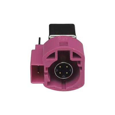 Cina Tipo di angolo retto FAKRA HSD Connector Automotive 4+2Pin H Code in vendita