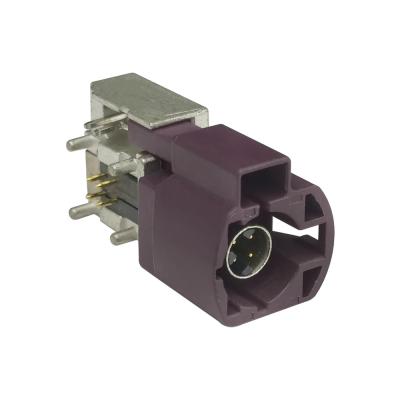Cina FAKRA HSD LVDS 4+2Pin 90 gradi PCB montaggio angolo destro connettore coaxial in vendita