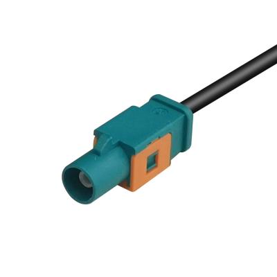 China Straight Type FAKRA Cable Connector for Automotive Applications for sale