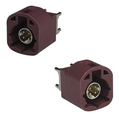 Cina FAKRA HSD Connector Right Angle Type PCB Mount per l'automotive in vendita