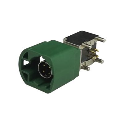 Cina FAKRA HSD Connector Auto Vehicle LVDS 4 pin Signal Connector per la Benz in vendita