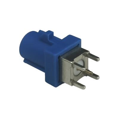 China RF Fakra C conector enchufe recto montaje de PCB para automóviles GPS telemática en venta