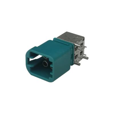 China Quad Mini Fakra RF Coaxial Connectors voor AM/FM-uitrusting voor automobiel Te koop