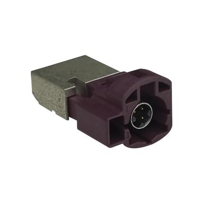 Cina FAKRA HSD Connector tipo angolo destro per telematica o navigazione GPS in vendita