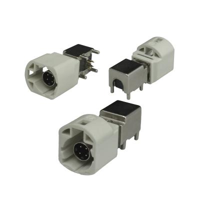 Китай FAKRA HSD Connector 4Pin Right Angle Type для телематики GPS автомобилей продается
