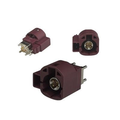 Китай FAKRA HSD LVDS соединитель для высокочастотных приложений IEEE 1394 Диапазон действия DC до 6 ГГц продается