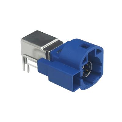 Cina FAKRA HSD PCB Mount Connector For Vehicle GSM Signal Transmission in vendita