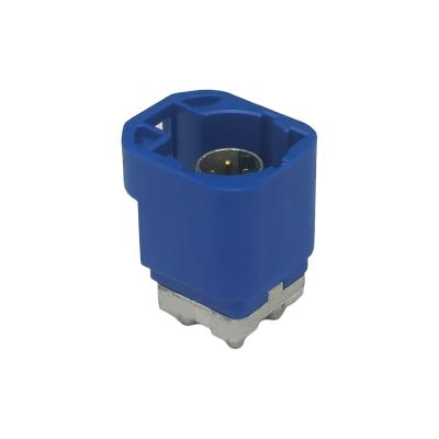 Cina FAKRA HSD LVDS 4Pin PCB Mount 4 Contact Pin Connector For Car Radio in vendita