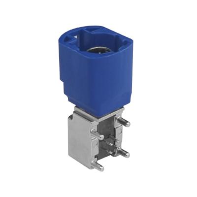 Китай Прямоугольный FAKRA HSD PCB Mount 4 Pin 6 GHz 100Ω Импеданс -40.C до 105.C продается