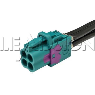 Chine Connecteur à haute vitesse FAKRA Mini (HFM) 4 Code Connexion d'antenne de voiture à vendre